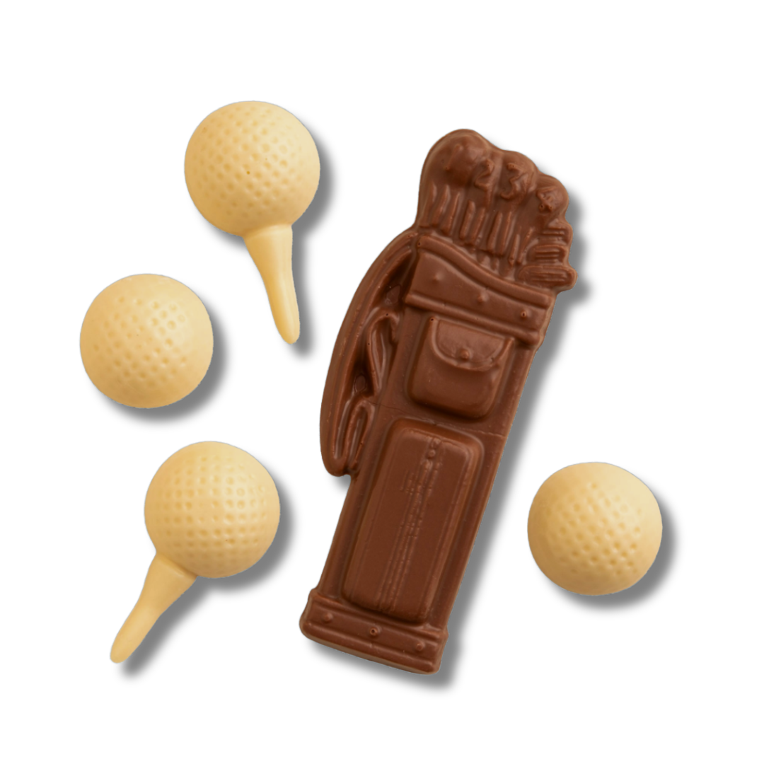 Chocolate Golf Set – Bracegirdle's House Of Fine Chocolate